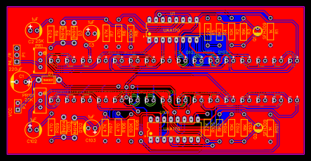UAA170 Vu-Meter - Dot Effect 16 Leds - OSHWLab