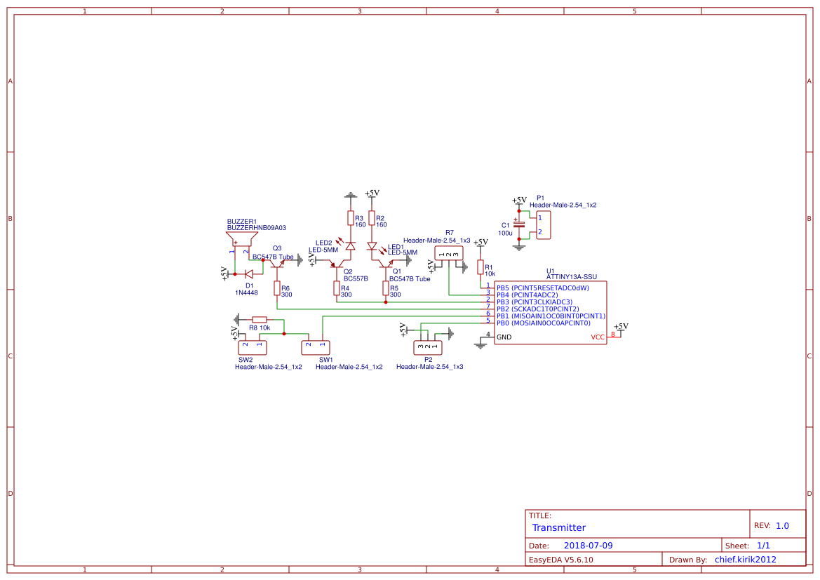 Launch remote control receiver - EasyEDA open source hardware lab