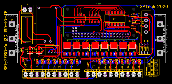 I2C IO PRI ZEROW - OSHWLab