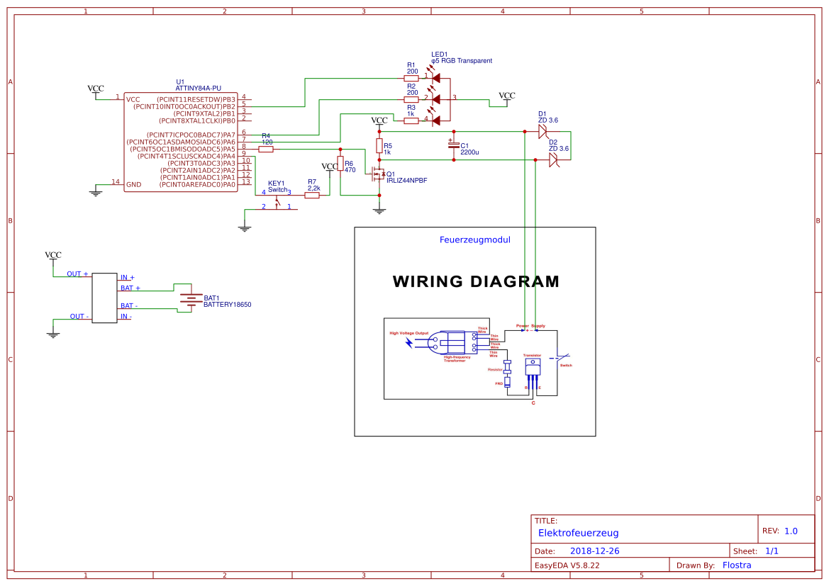 Elektrofeuerzeug_schaltung - Platform for creating and sharing projects ...