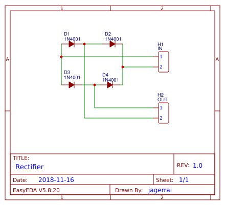Bridge Rectifier - EasyEDA open source hardware lab