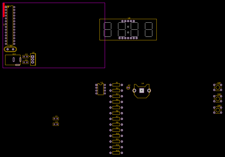 Arduino Clock - OSHWLab