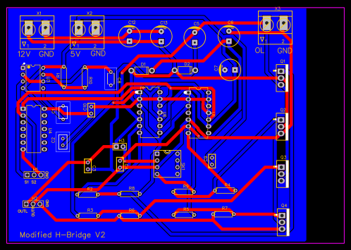 H Bridge with NE555 Version 2 - OSHWLab