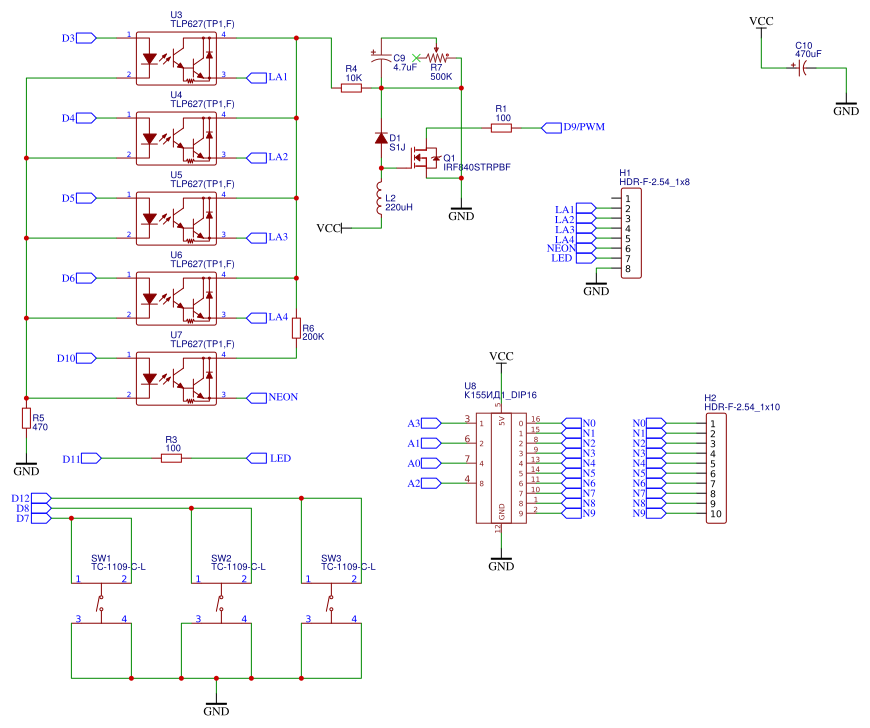 nixie - EasyEDA open source hardware lab