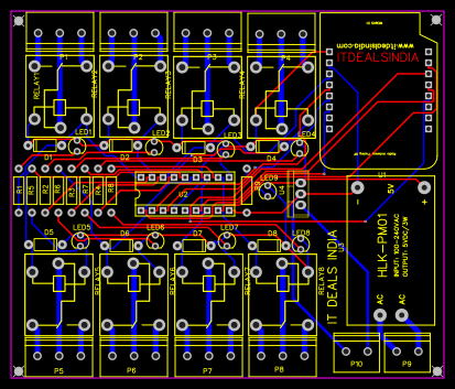 8 Ch ESP8266 - EasyEDA open source hardware lab