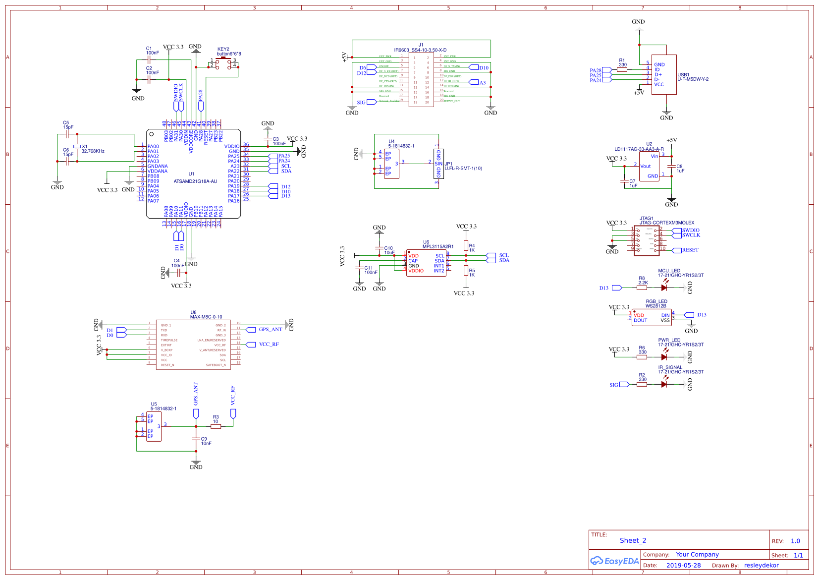 IRIDIUM MODUL - OSHWLab