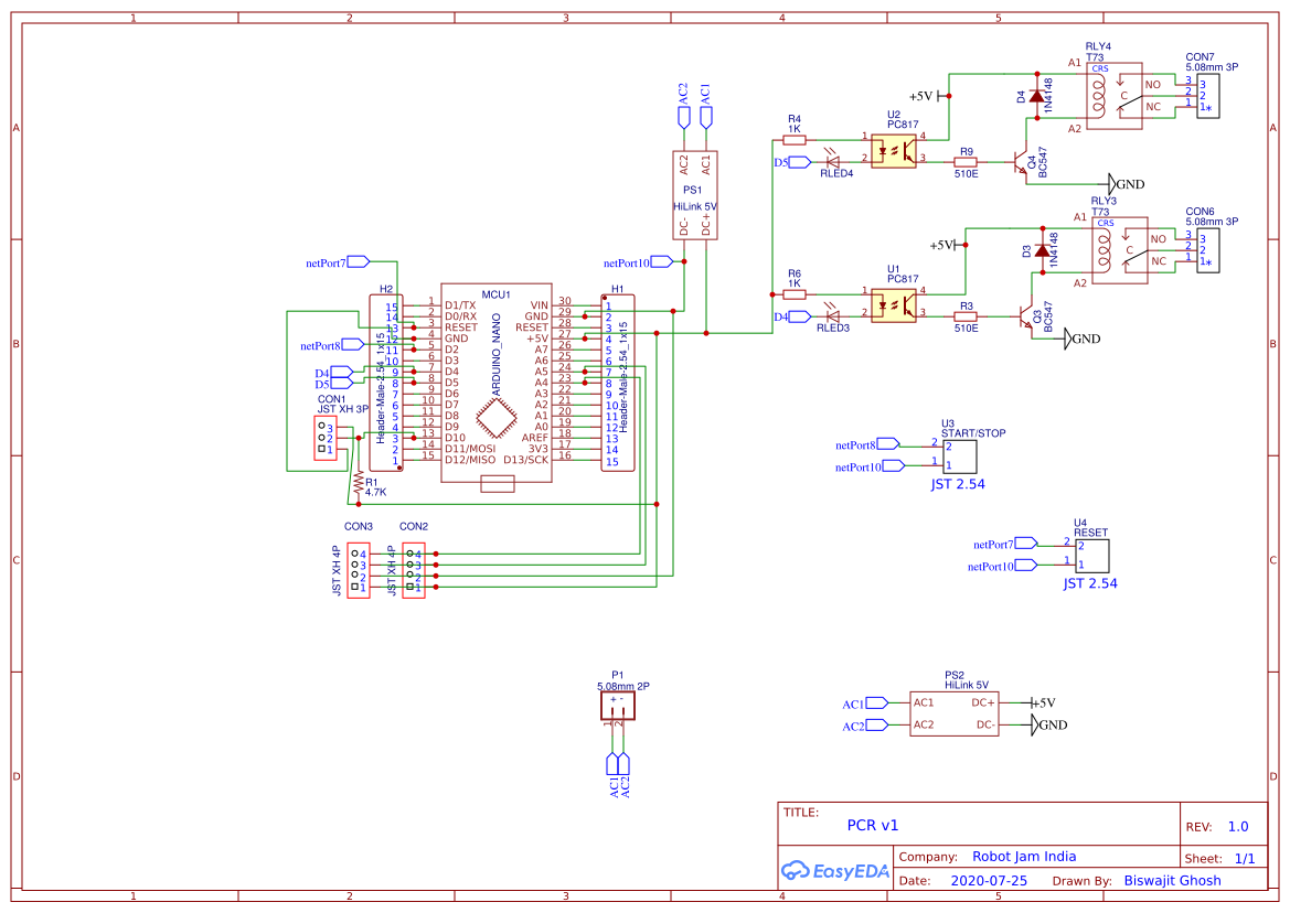 PCR v1 - OSHWLab