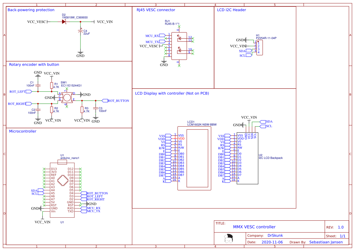 MMX VESC - EasyEDA open source hardware lab