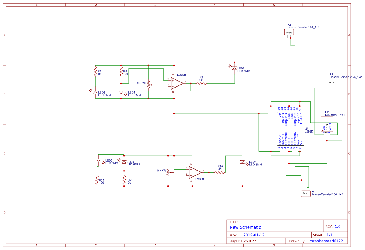 Line Following Robot - OSHWLab