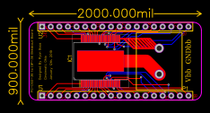 PG-DSO-36 to DIP-36 Breakout Board - EasyEDA open source hardware lab