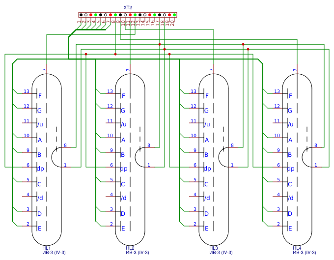 VFD_Clock - EasyEDA open source hardware lab