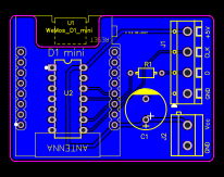 WLED Controller Wemos D1 mini ESP8266 - OSHWLab