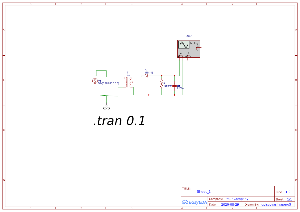 Circuito de media ondaJR - OSHWLab