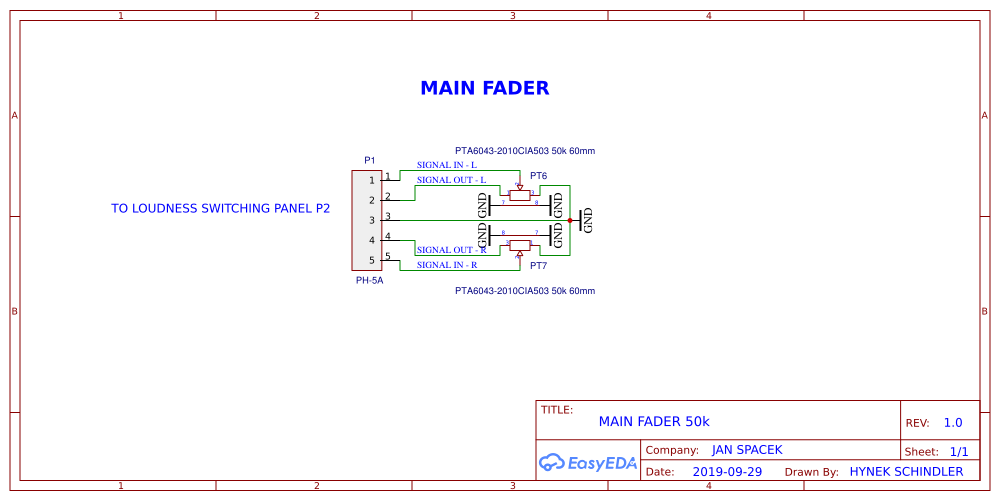MAIN FADER - EasyEDA open source hardware lab