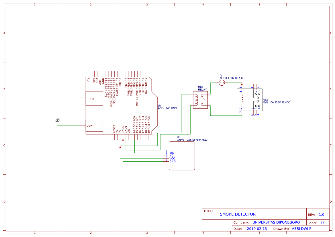 SMOKE DETECTOR - Platform for creating and sharing projects - OSHWLab
