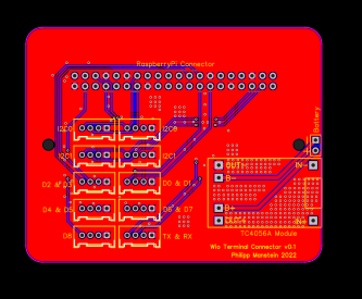 Wio Terminal Adapter - OSHWLab
