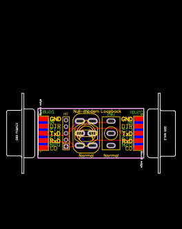 DB9-null-modem-loopback-switcharoo - EasyEDA open source hardware lab
