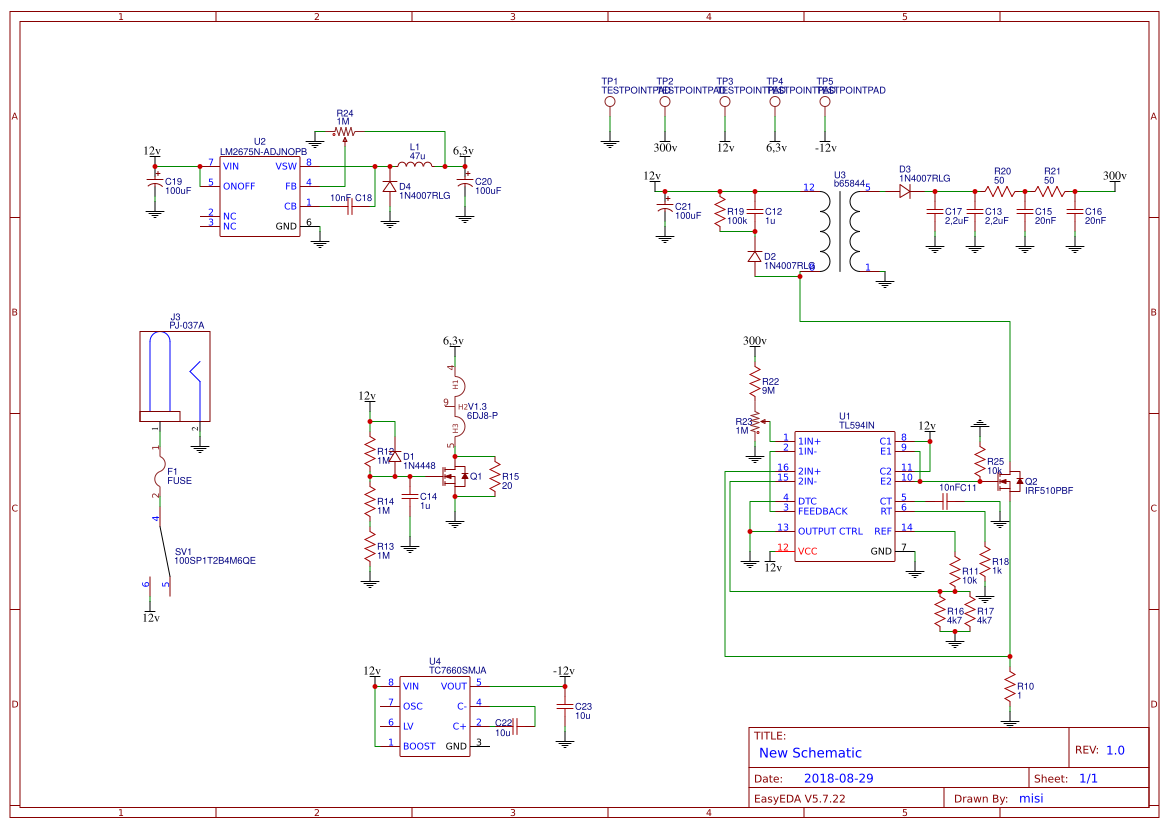 tube amp v2 - OSHWLab