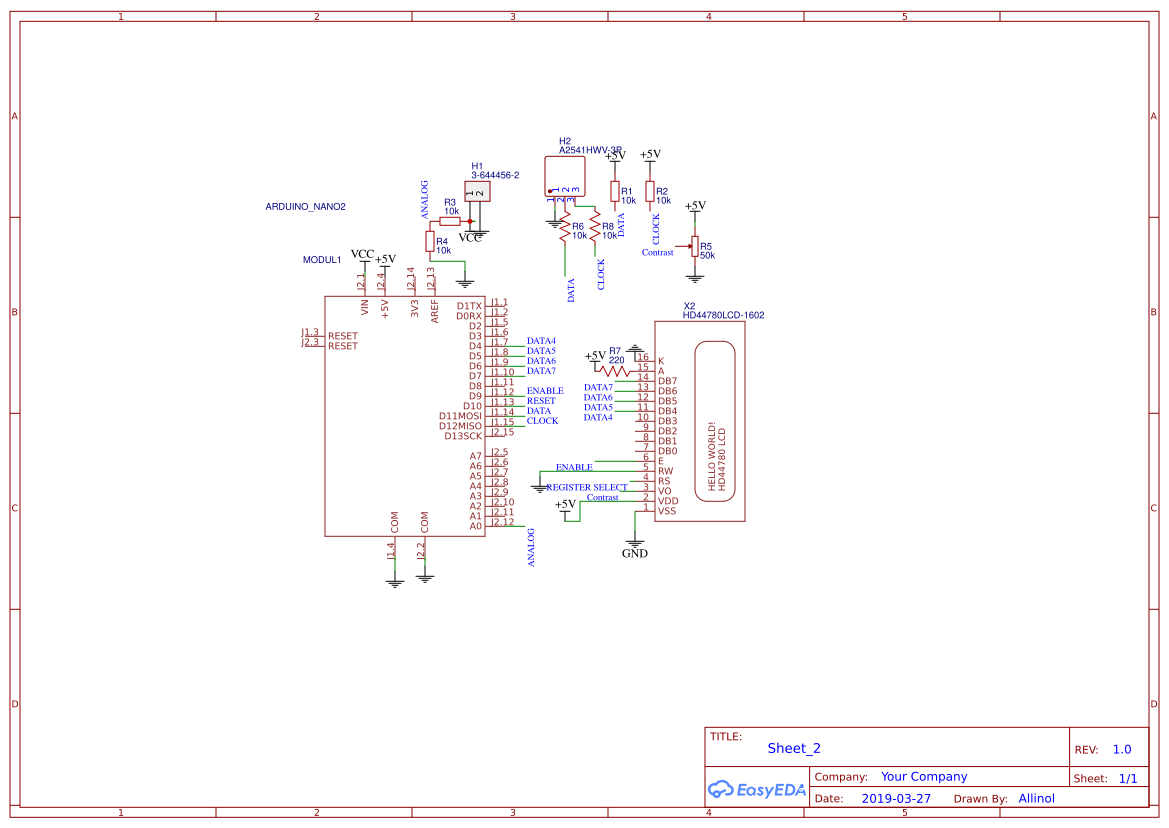 battery tester NANO - EasyEDA open source hardware lab