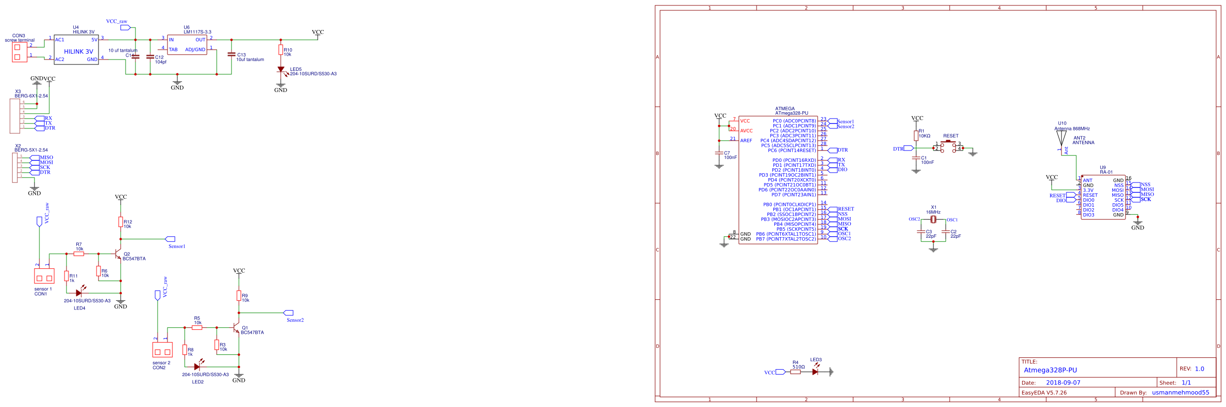 Arduino Uno single sided copy - EasyEDA open source hardware lab