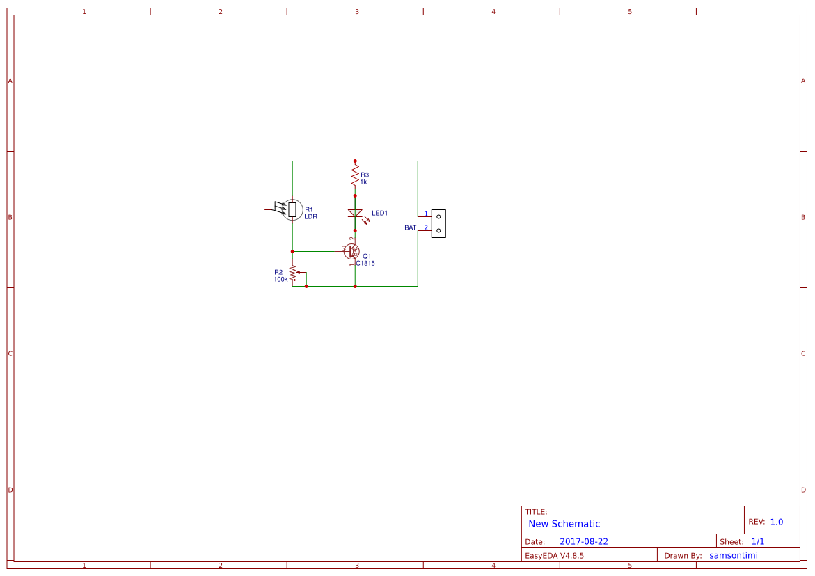 AUTOMATIC LED LIGHT - OSHWLab