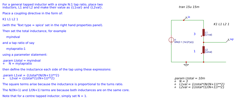 Tapped inductors - OSHWLab