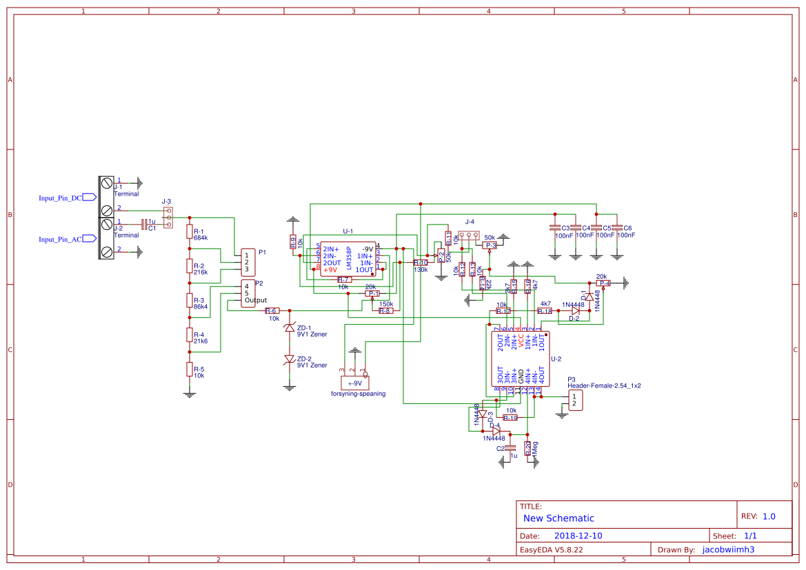 Voltmeter plan - EasyEDA open source hardware lab
