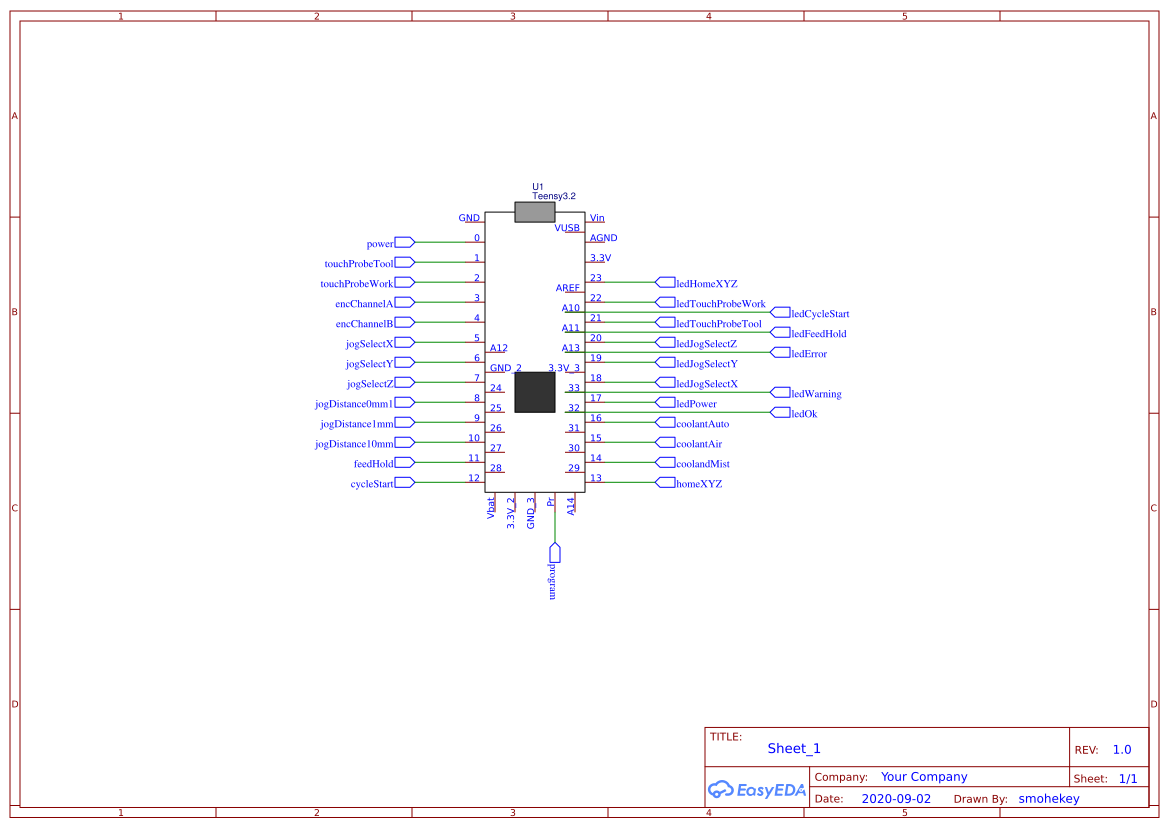 Teensy Pendant - OSHWLab
