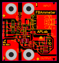 Feedback Nanoammeter - OSHWLab