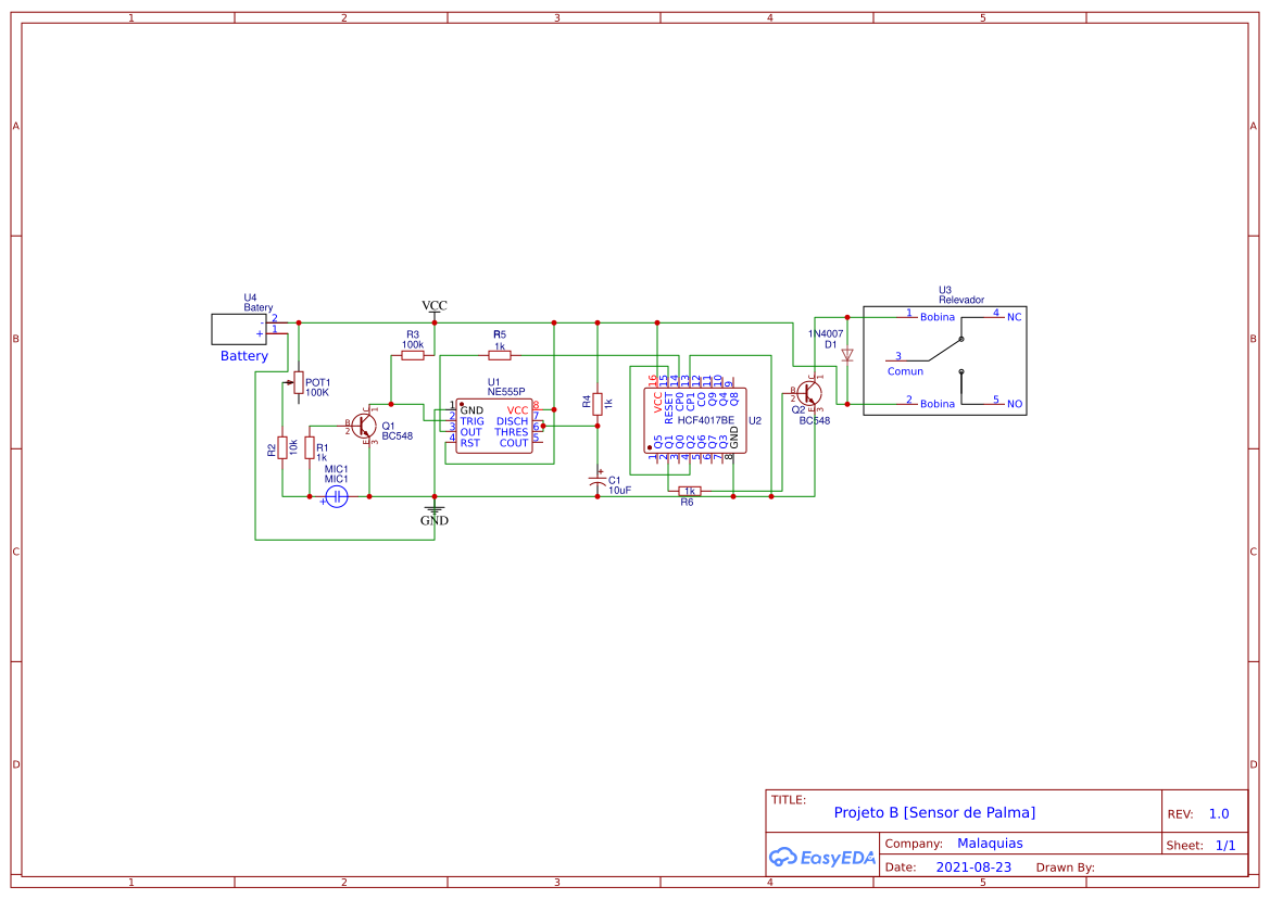 Projeto B2 - EasyEDA open source hardware lab