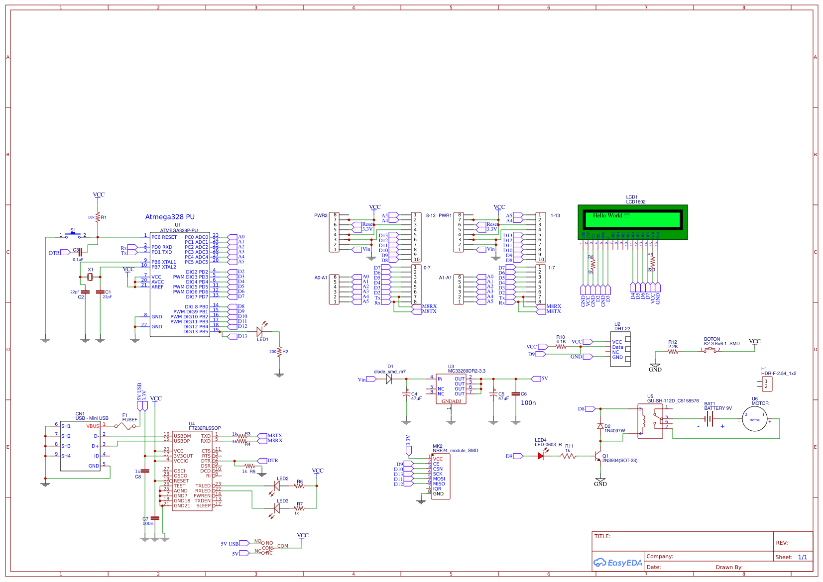 PROYECTO ARDUINO - OSHWLab