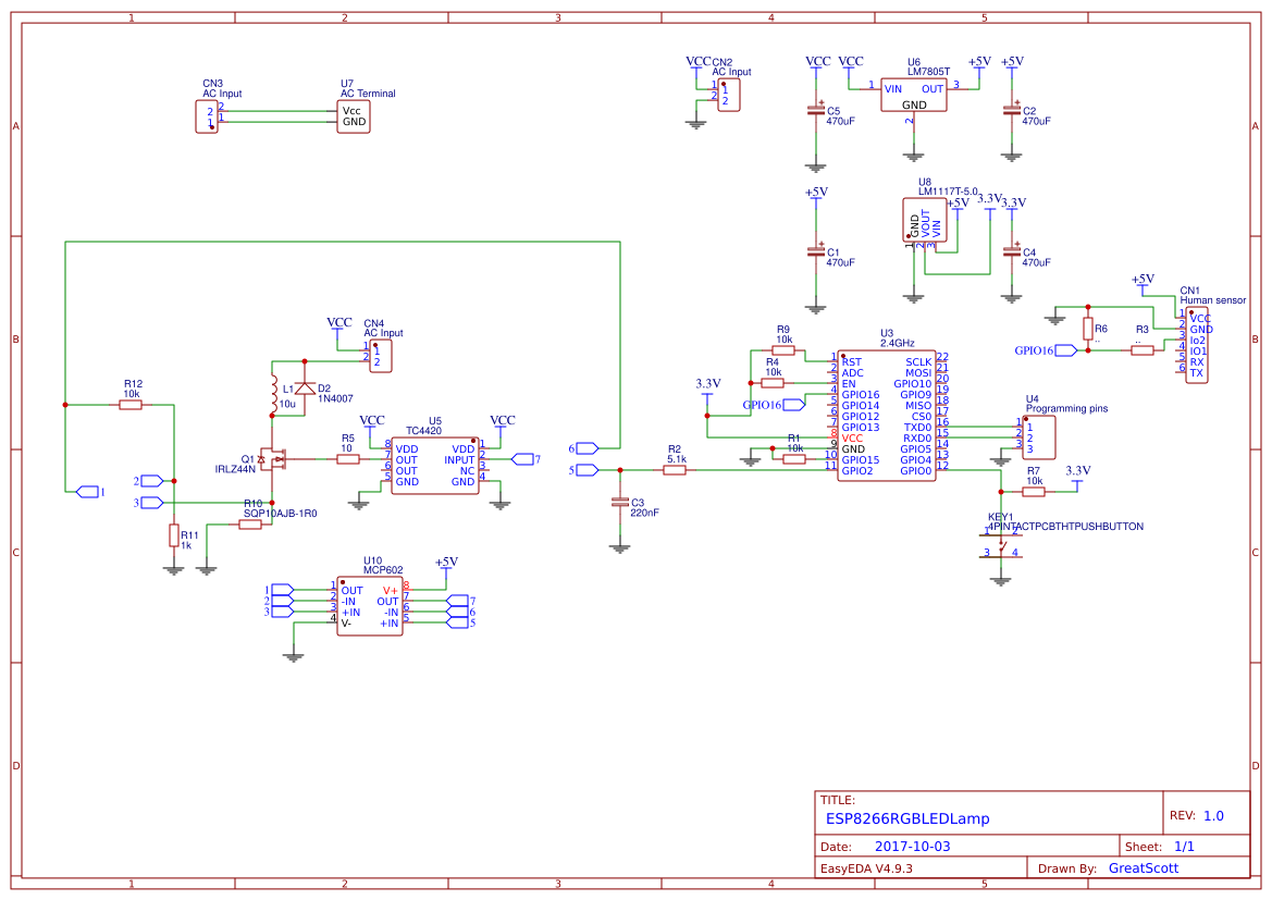 Alens light - EasyEDA open source hardware lab