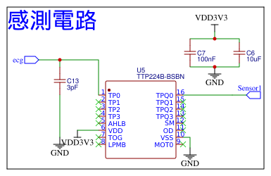 110 Clinical Trials 量產版 類比數位分離 排組 開關2D3T ECG感測片 - EasyEDA open source ...