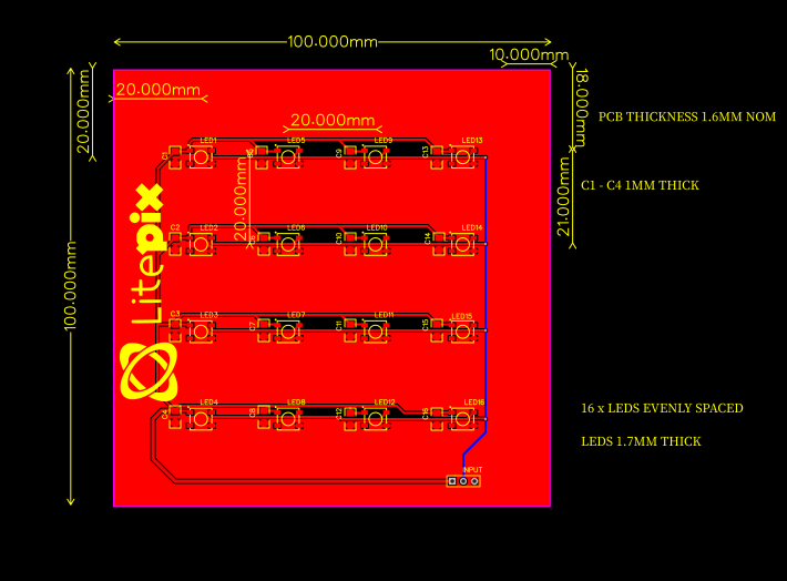 Pix Panel - EasyEDA open source hardware lab