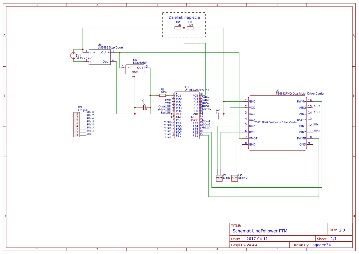 LineFollower PTM - OSHWLab