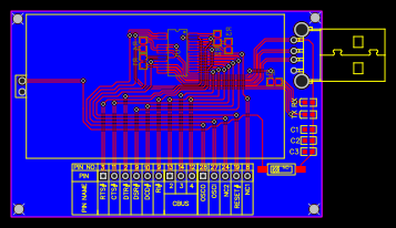USB to serial converter - OSHWLab