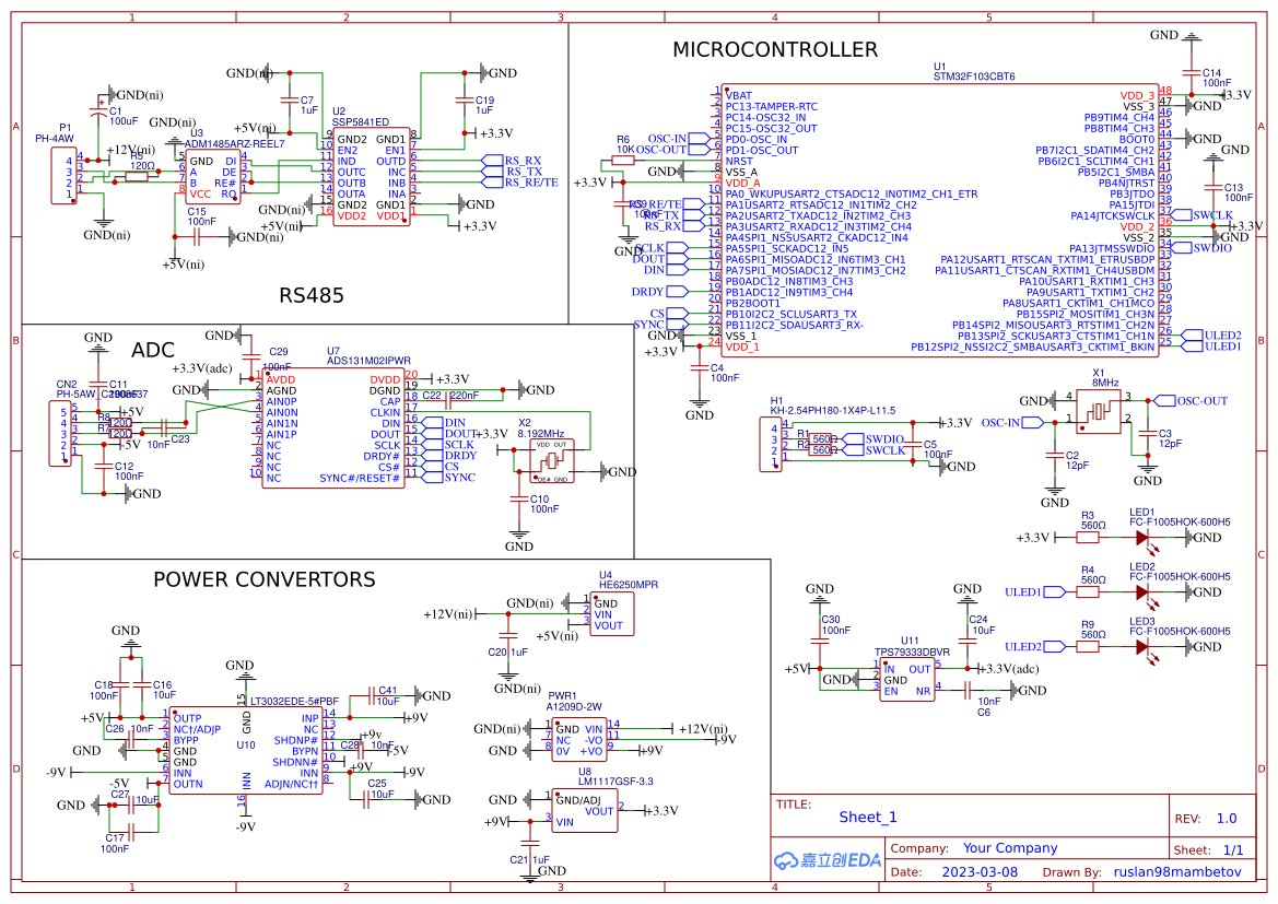 adc_torque_pcb - OSHWLab