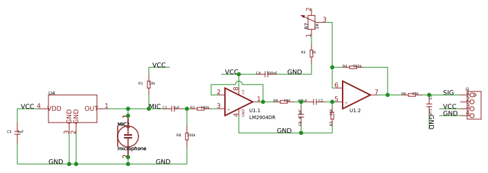 Grove - Loudness Sensor - EasyEDA open source hardware lab