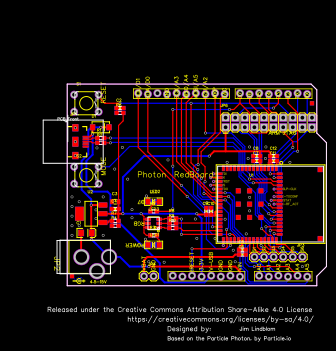 Photon RedBoard (Open hardware) - EasyEDA open source hardware lab