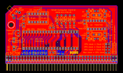 SC706 v1.0 Z80 CPU - EasyEDA open source hardware lab