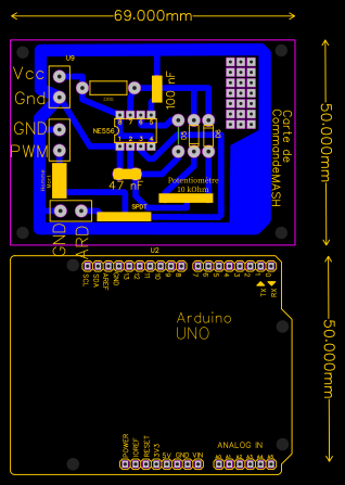Carte de Commande d'un Hacheur MCC - EasyEDA open source hardware lab