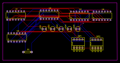 4 bit adder - OSHWLab