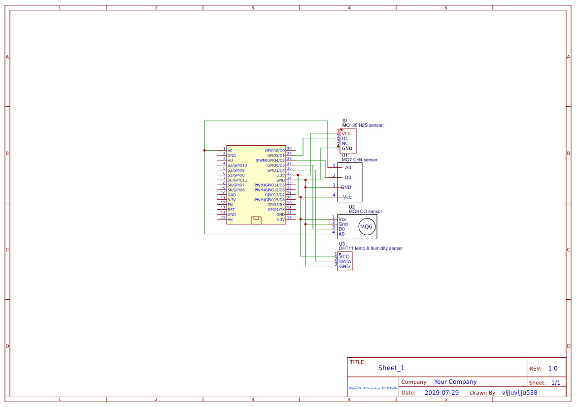 project1.environmental monitoring - Platform for creating and sharing projects - OSHWLab