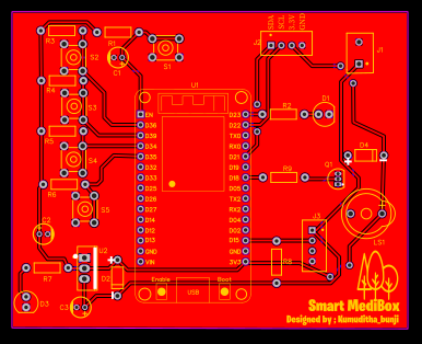 Smart Medi Box - EasyEDA open source hardware lab