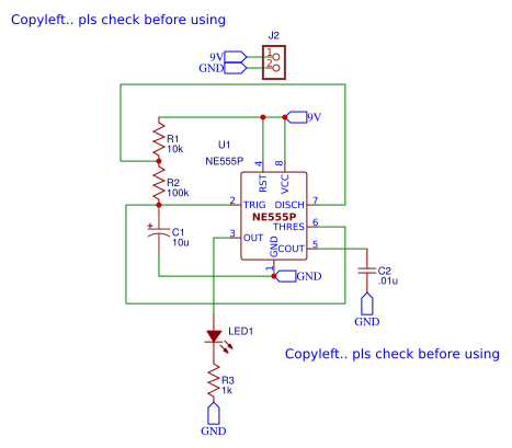 TE-1-16-Flashing LED - EasyEDA open source hardware lab