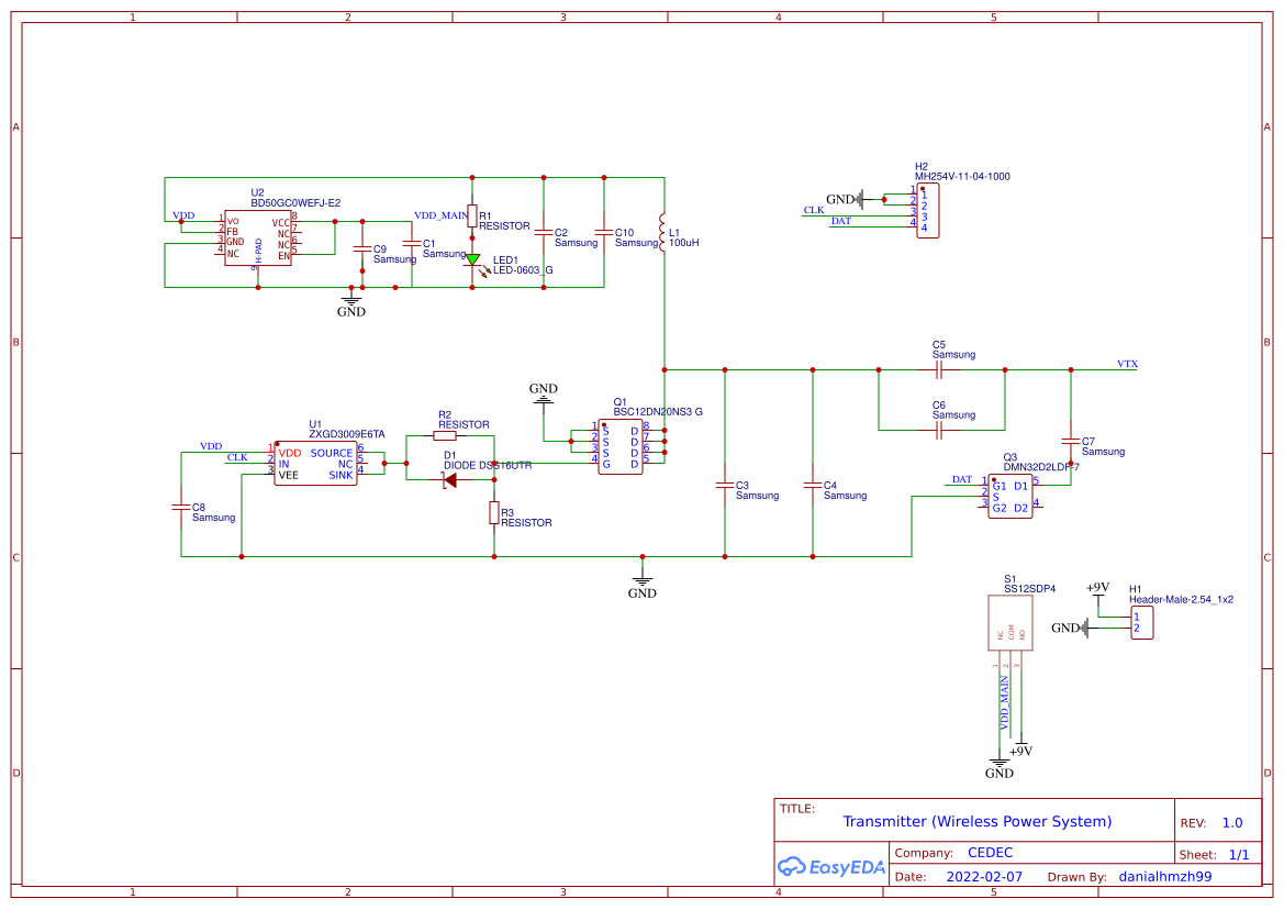 Transmitter - EasyEDA open source hardware lab