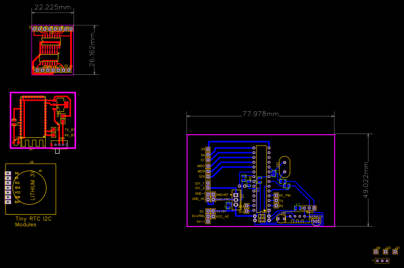led_clock_uln2003_hc595_mega8_smd - EasyEDA open source hardware lab