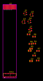 Arducam HQ Camera to Rock5B adapter - OSHWLab