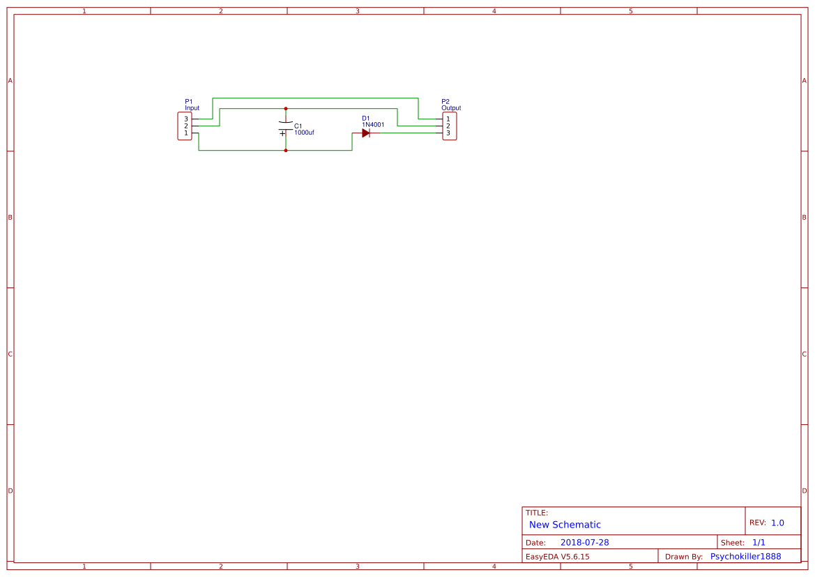 Neopixels ring capacitor and diode - EasyEDA open source hardware lab