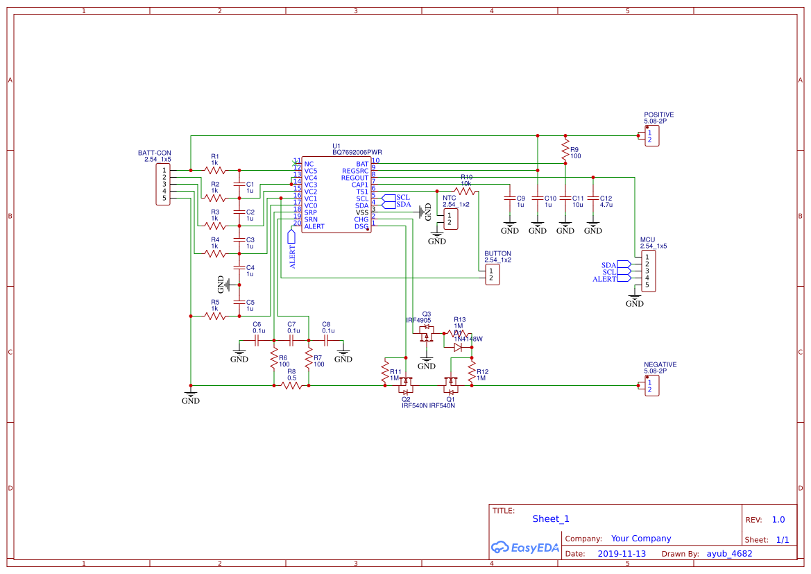 PJU_BMS - EasyEDA open source hardware lab